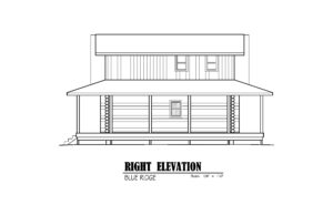 Blue Ridge Plans - True Log Cabin