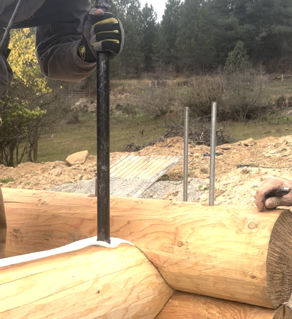 Log Fasteners - True Log Cabin