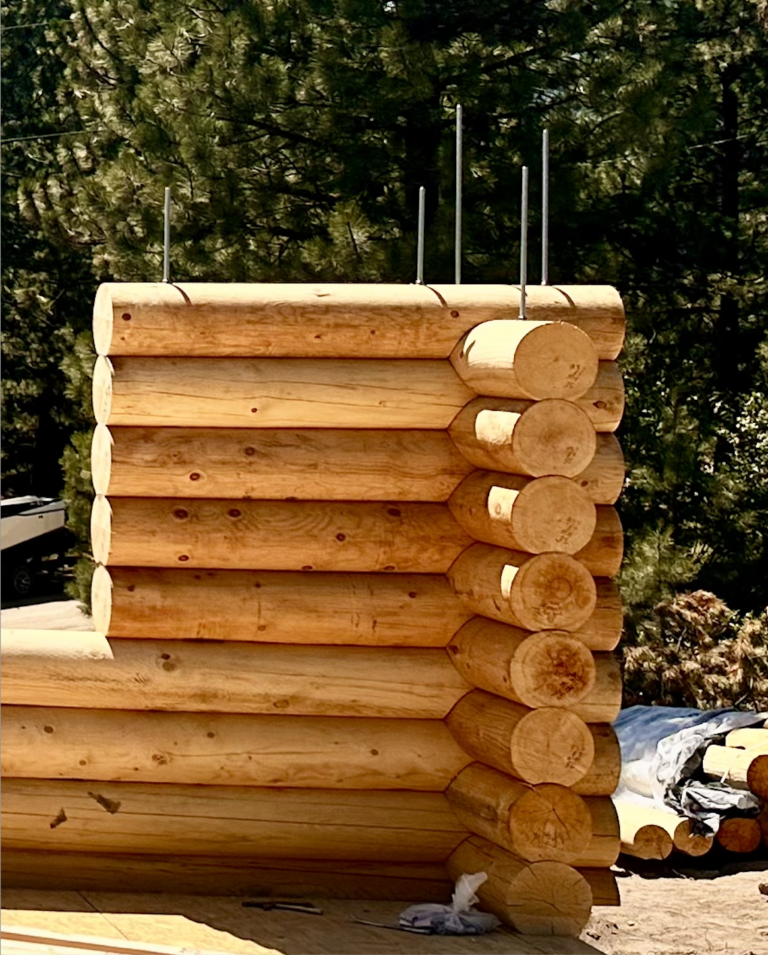 Log Fasteners - True Log Cabin